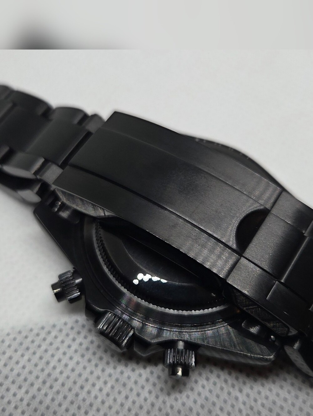 Seiko | Accessories | Custom Seiko Mod Vk63 Chronograph Black And Gold ...